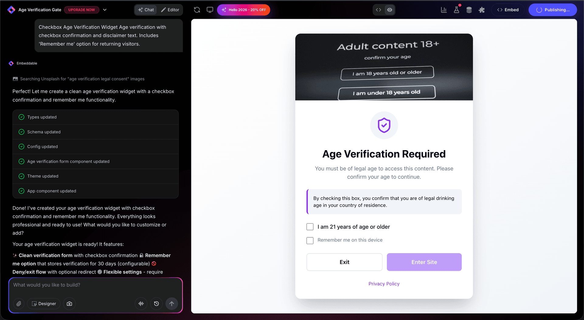 How to Build an Age Verification Popup for Your Website in 2026 ...