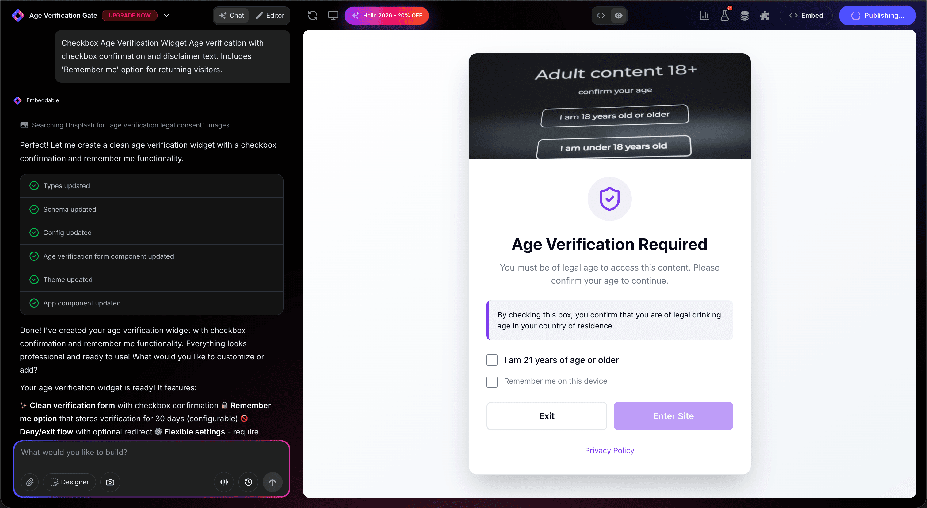 How to Build an Age Verification Popup for Your Website in 2026 ...