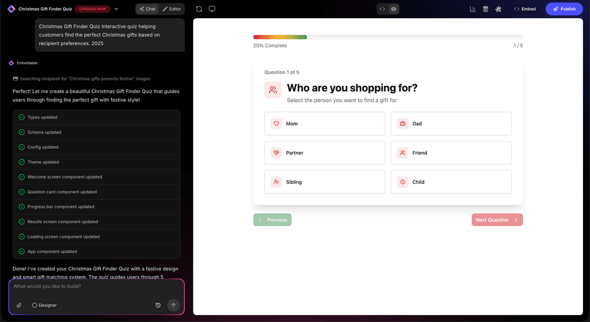 How to Build a Custom Quiz Widget for Your Website | Embeddable